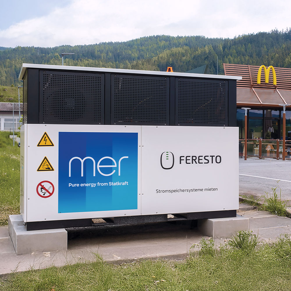 Industriestromspeicher zum Mieten | FERESTO